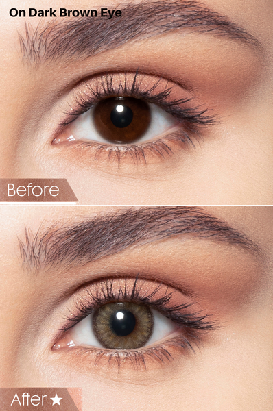 Agate Brown Bella Contact Lenses Diamond Collection – Daring Eyes